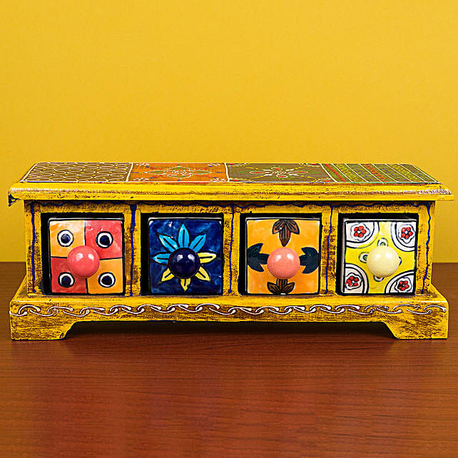 Buy/Send Antique Trinket Drawers Set of 4 Online- FNP