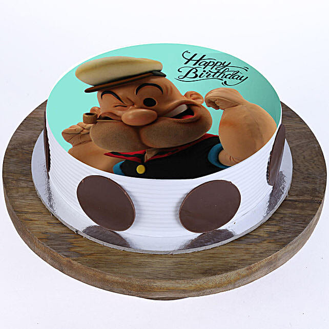 Buy/Send Popeye Cartoon Photo Cake Online- FNP