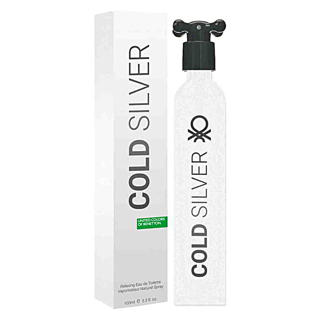 Buy/Send UCB Cold Silver Perfume For Men 100 ML Online- FNP