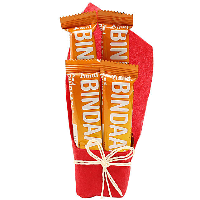Buy/Send 4 Pcs Amul Bindaaz Wafer Choco 15 Gm Online- FNP