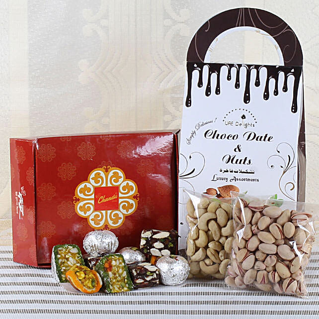 Buy/Send Sweets & Dry Fruits Assortment Online- FNP