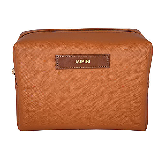 Buy/Send Personalised Tan Brown Travel Kit Online- FNP