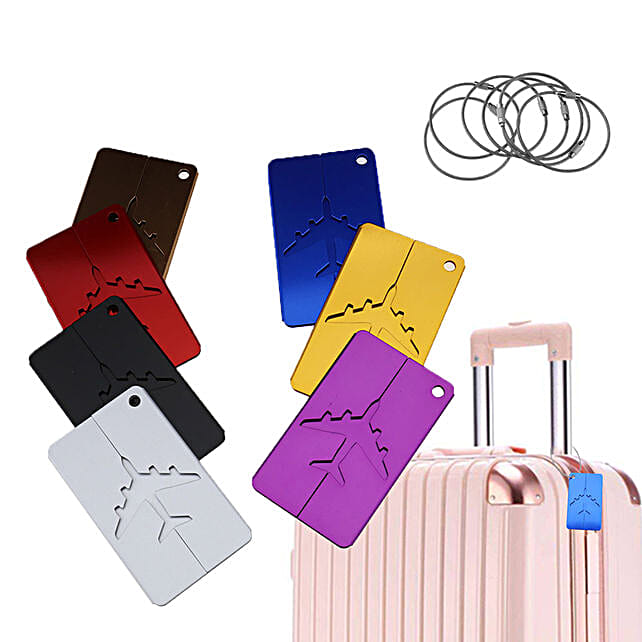 Buy/Send Metal Luggage Tag Set Online- FNP