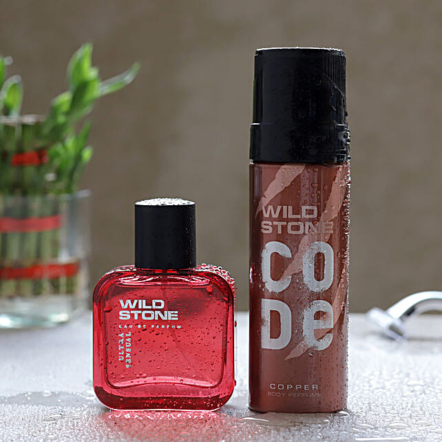 Buy/Send Wild Stone Perfume Deo Combo For Men Online- FNP