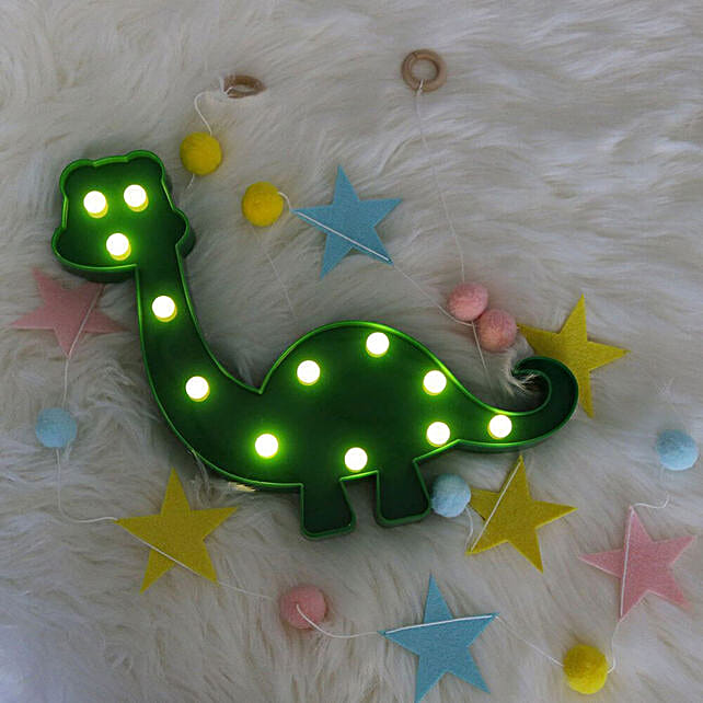 Buy/Send Green Dinosaur LED Lamp Online- FNP