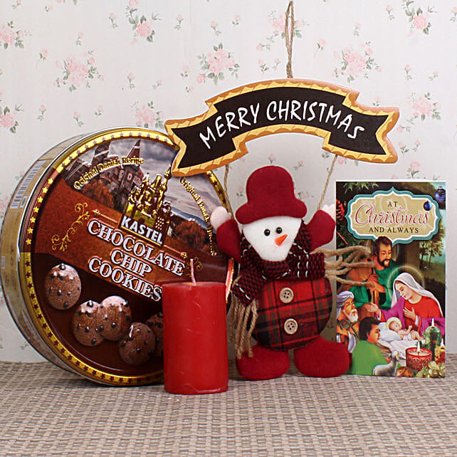 Buy/Send Merry Christmas Special Cookies Hamper Online- FNP