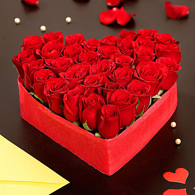 Red Rose Heart Flower Pictures | Best Flower Site