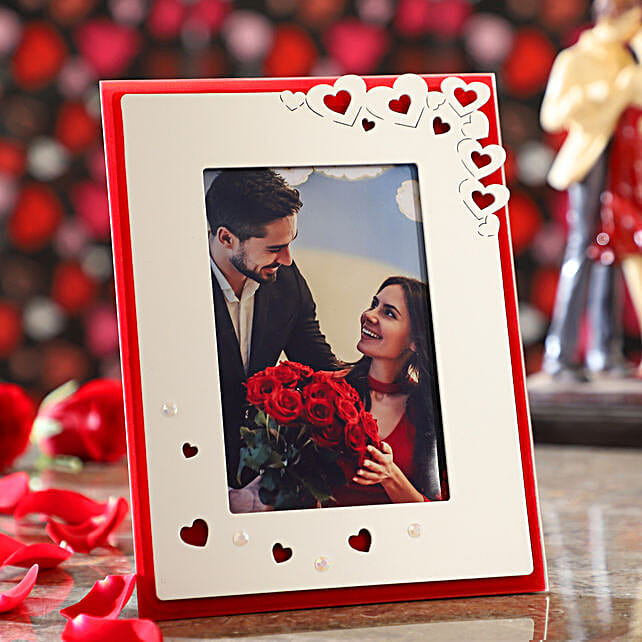 Buy/Send Personalised Hearty Photo Frame Online- FNP