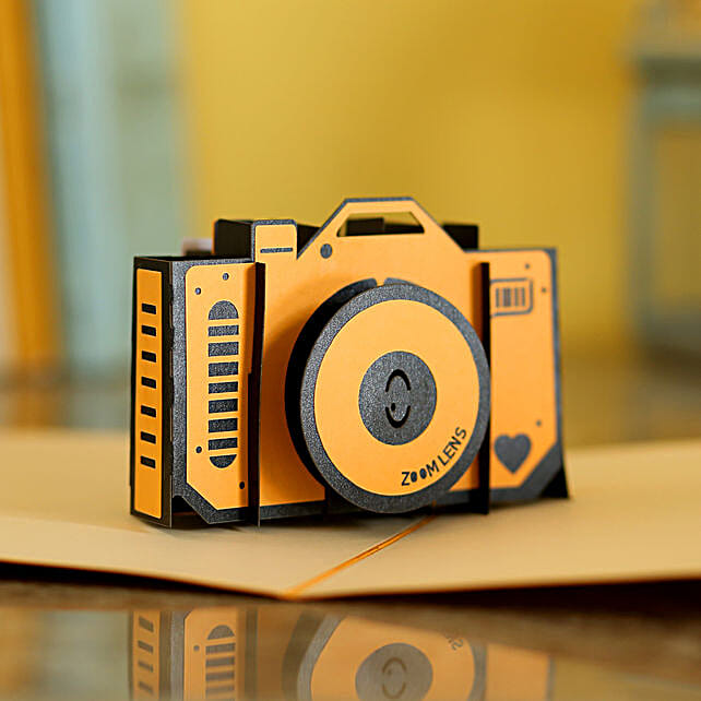 Buy/Send Camera Pop Up Greeting Card Online- FNP