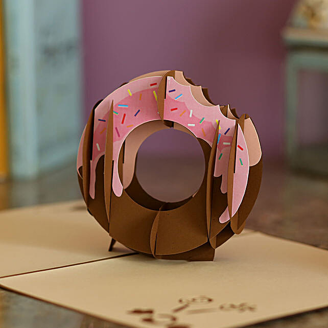 Buy/Send Donut Pop Up Greeting Card Online- FNP
