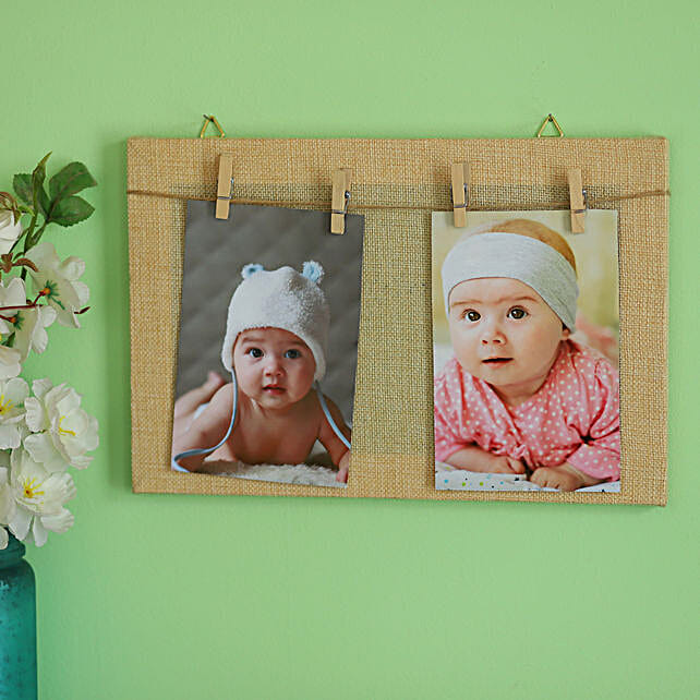 Buy/Send Clip Style Off White Photo Frame Online- FNP