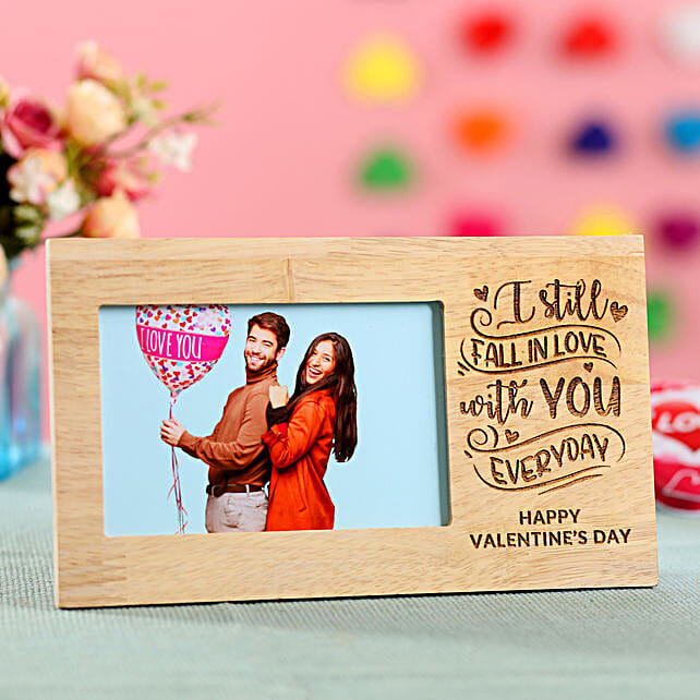 Buy/Send Personalised Love You Engraved Frame Online- FNP