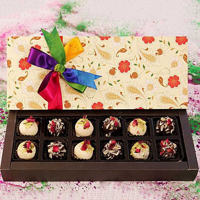 Buy/Send Thandai Truffles Box For Holi Online- FNP