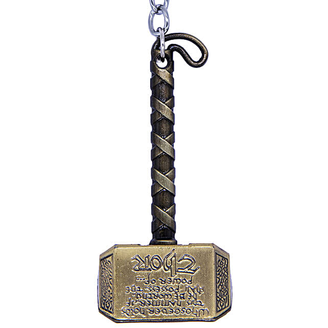 Buy/Send Golden Thor Keychain Online- FNP