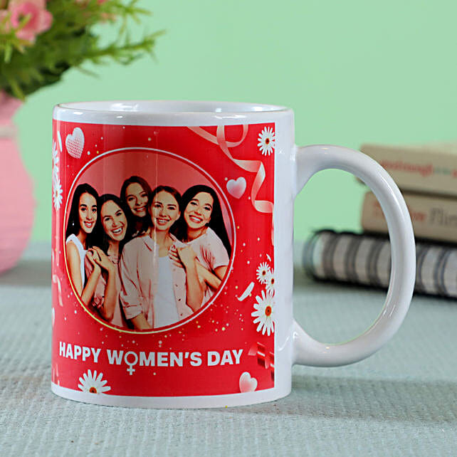 Buy/Send Personalised Women's Day Mug Online- FNP