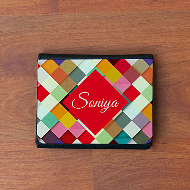 Buy/Send Colourful Personalised Wallet For Her Online- FNP