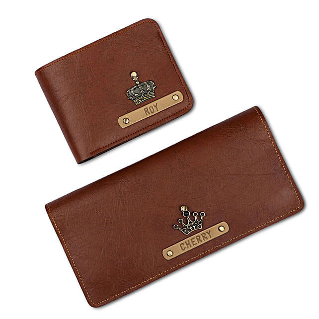 Buy/Send Personalised Men & Women Wallet Combo Online- FNP