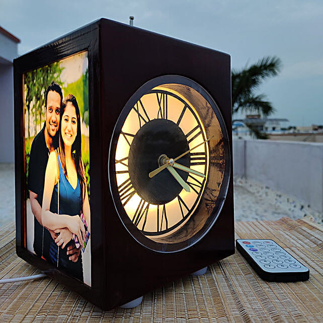 Buy/Send Personalised Clock Lamp Online- FNP