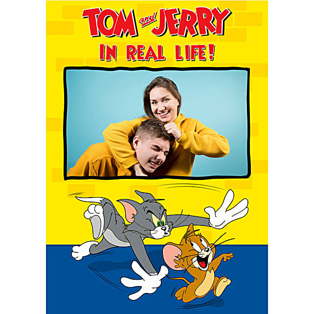 Buy/Send Personalised Tom & Jerry E-Poster Online- FNP