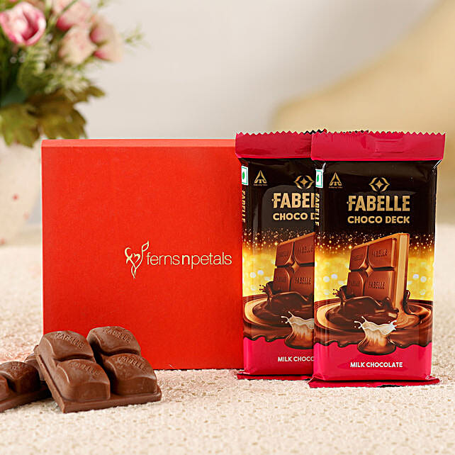 Buy/Send Fabelle Milk Chocolate Bars Online- FNP