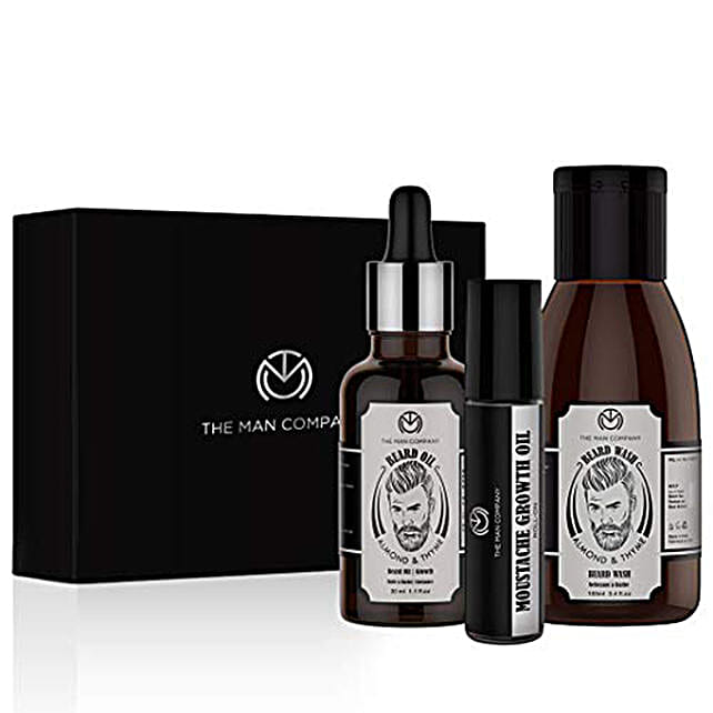Buy/Send The Man Company Beard & Mooch Care Online- FNP