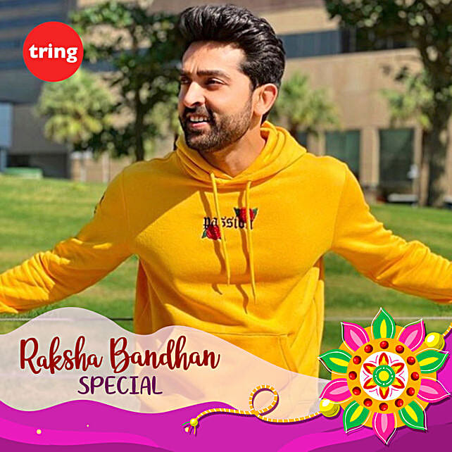 Buy/Send Adhvik Mahajan- Rakhi Personalised Video Message Online- FNP