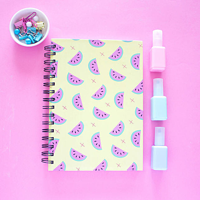 Buy/Send Watermelon Fresh Notebook Online- FNP