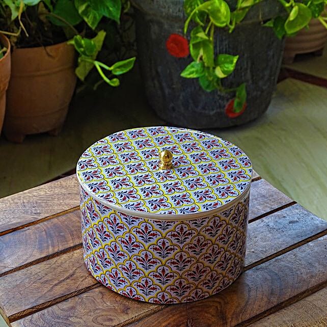 Buy/Send Round Box with Lid Online- FNP