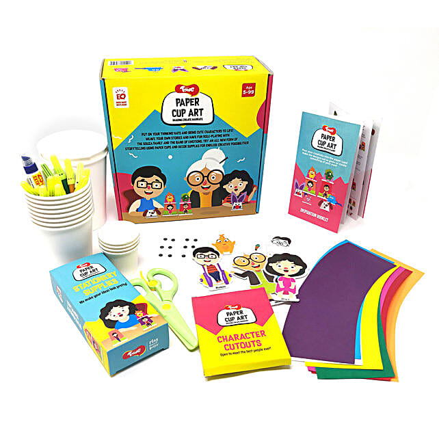 Buy/Send Toiing Paper Cup Art DIY Paper Cup Craft Kit Online- FNP