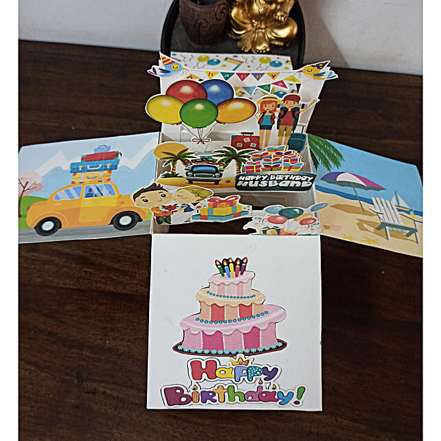Buy/Send Cute Birthday Folding card Online- FNP