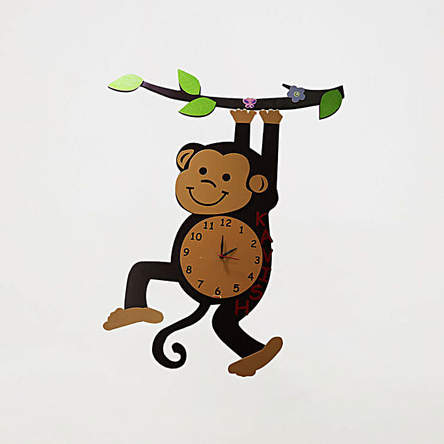 Buy/Send Superia Clock Monkey Online- FNP