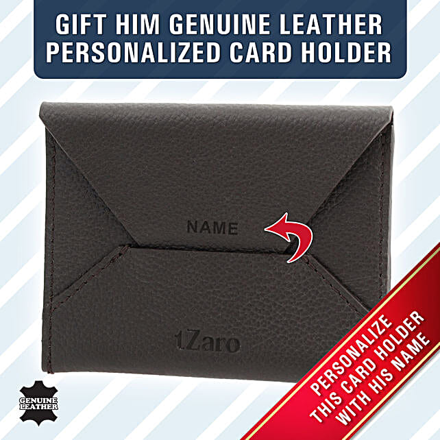 Buy/Send Personalised Envelope Shaped Card Holder Online- FNP