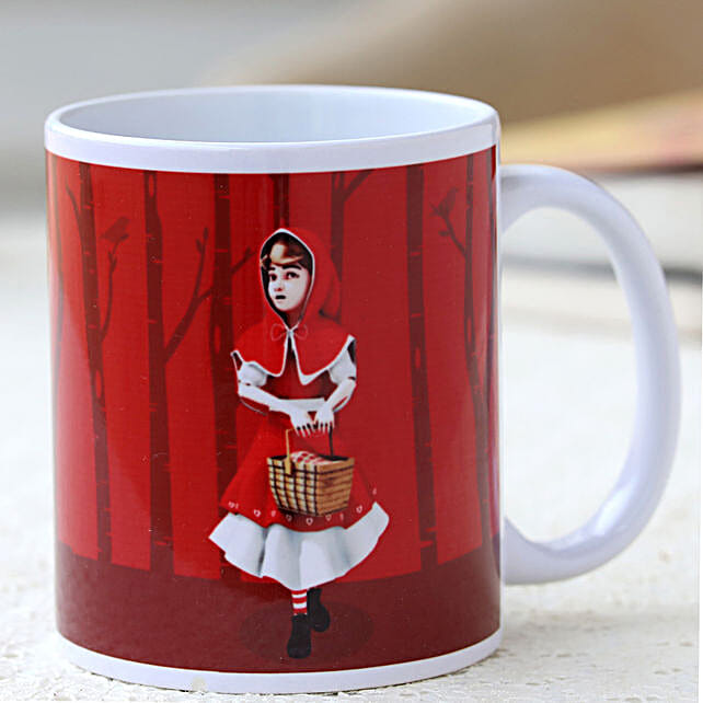 Buy/Send Red Riding Hood White Mug Online- FNP