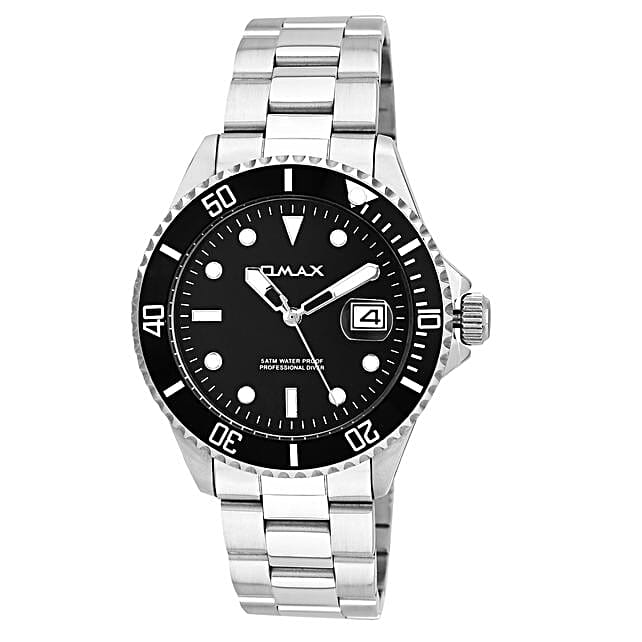 Buy/Send Stylish Silver Watch For Men Online- FNP