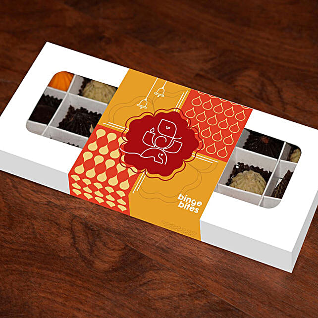 Buy/Send Gourmet Chocolate Modak Box Online- FNP