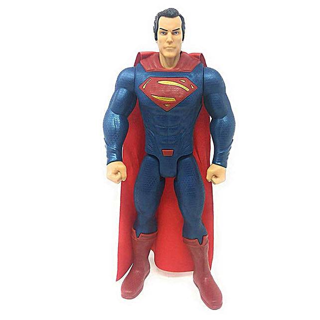 Buy/Send Kids Justice League Action Figure Toy Superman Online- Ferns N ...