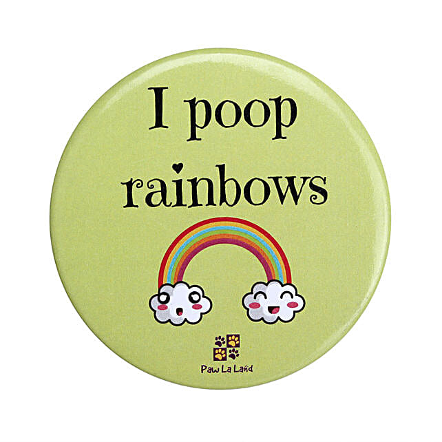 Buy/Send Rainbow Poop Magnet Online- FNP
