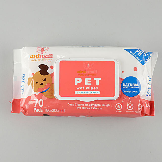 Buy/Send Pet Wet Wipes Online- FNP