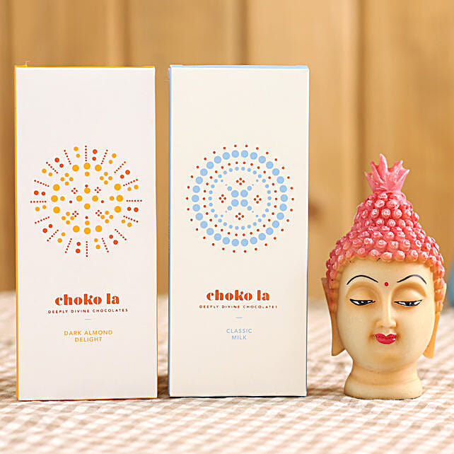 Buy/Send Choko La Bars & Buddha Face Idol- Pink Online- FNP