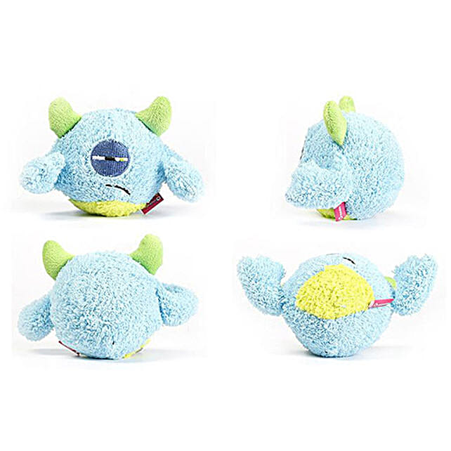 Buy/Send Monster Bouncer Dog Toy Blue Online- FNP