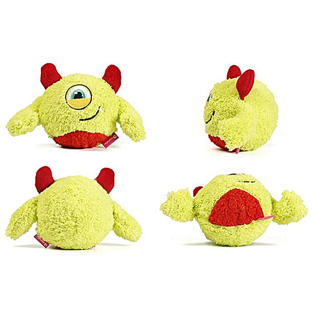 Buy/Send Monster Bouncer Dog Toy Lime Online- FNP