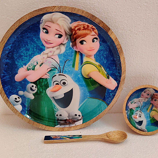 Buy/Send Frozen Kids Platter Set Online- FNP