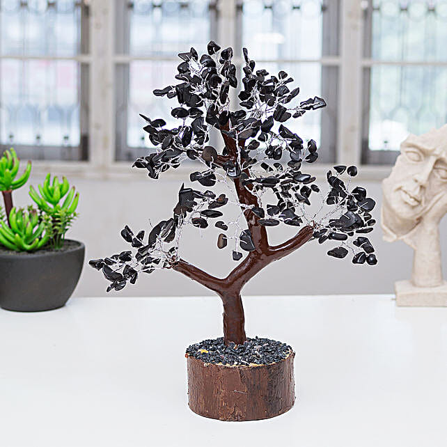 Buy/Send Handcrafted Agate Stone Tree Showpiece Online- FNP