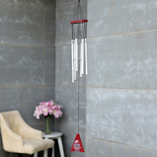 Buy/Send Anniversary Personalised Wind Chime Online- FNP