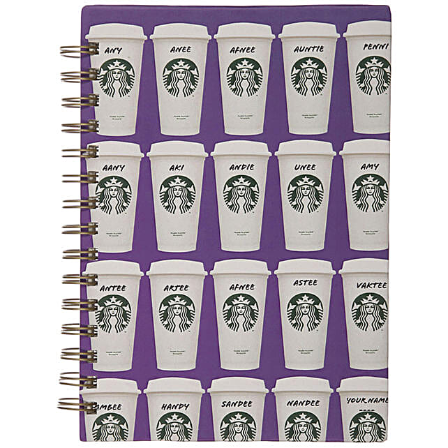 Buy/Send Starbucks Spiral Notebook Online- FNP