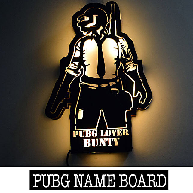 Buy/Send PubG LED Name Board Online- FNP