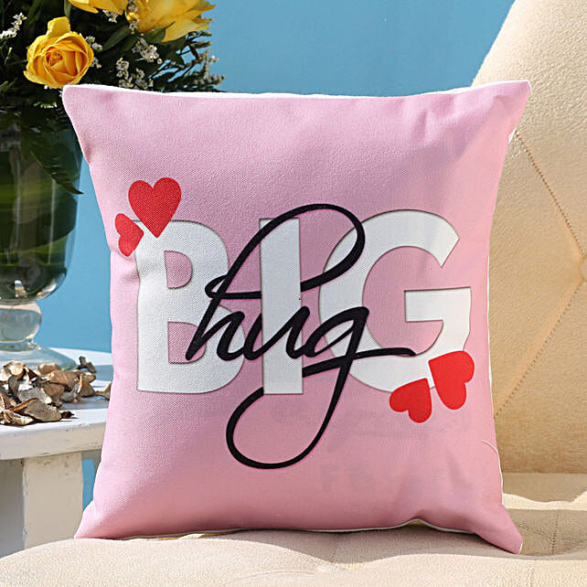 Buy/Send The Big Hug Cushion Online- FNP