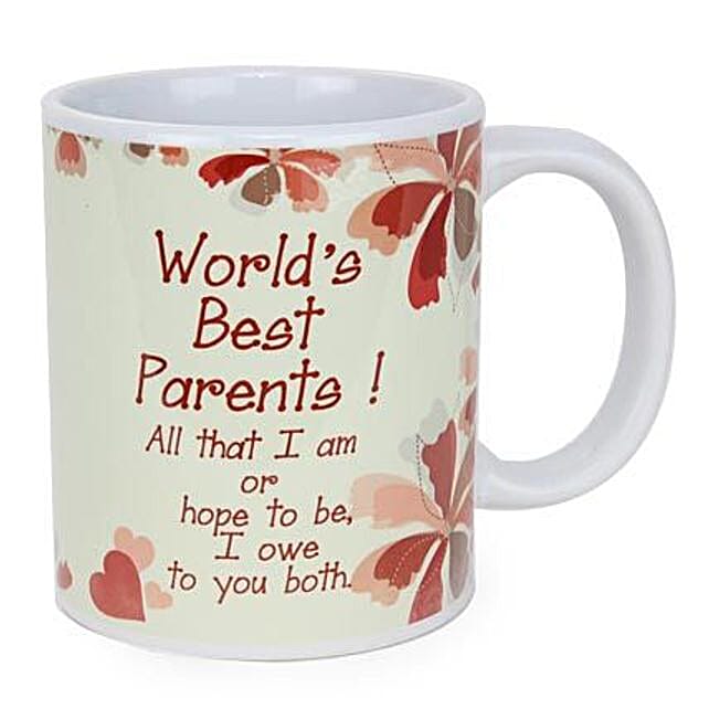 Buy/Send Worlds Best Parents Mug Online- FNP