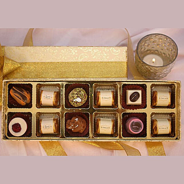 Buy/Send Festive Theme Assorted Chocolate Box- 12 Pcs Online- FNP