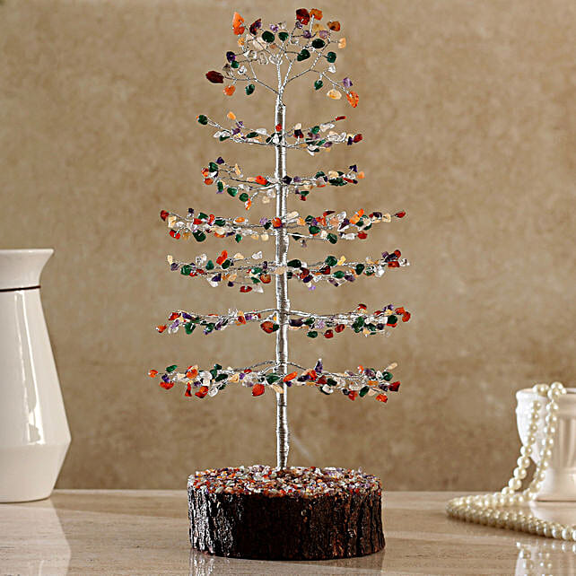 Buy/Send Christmas Style Multicoloured Wish Tree Online- FNP